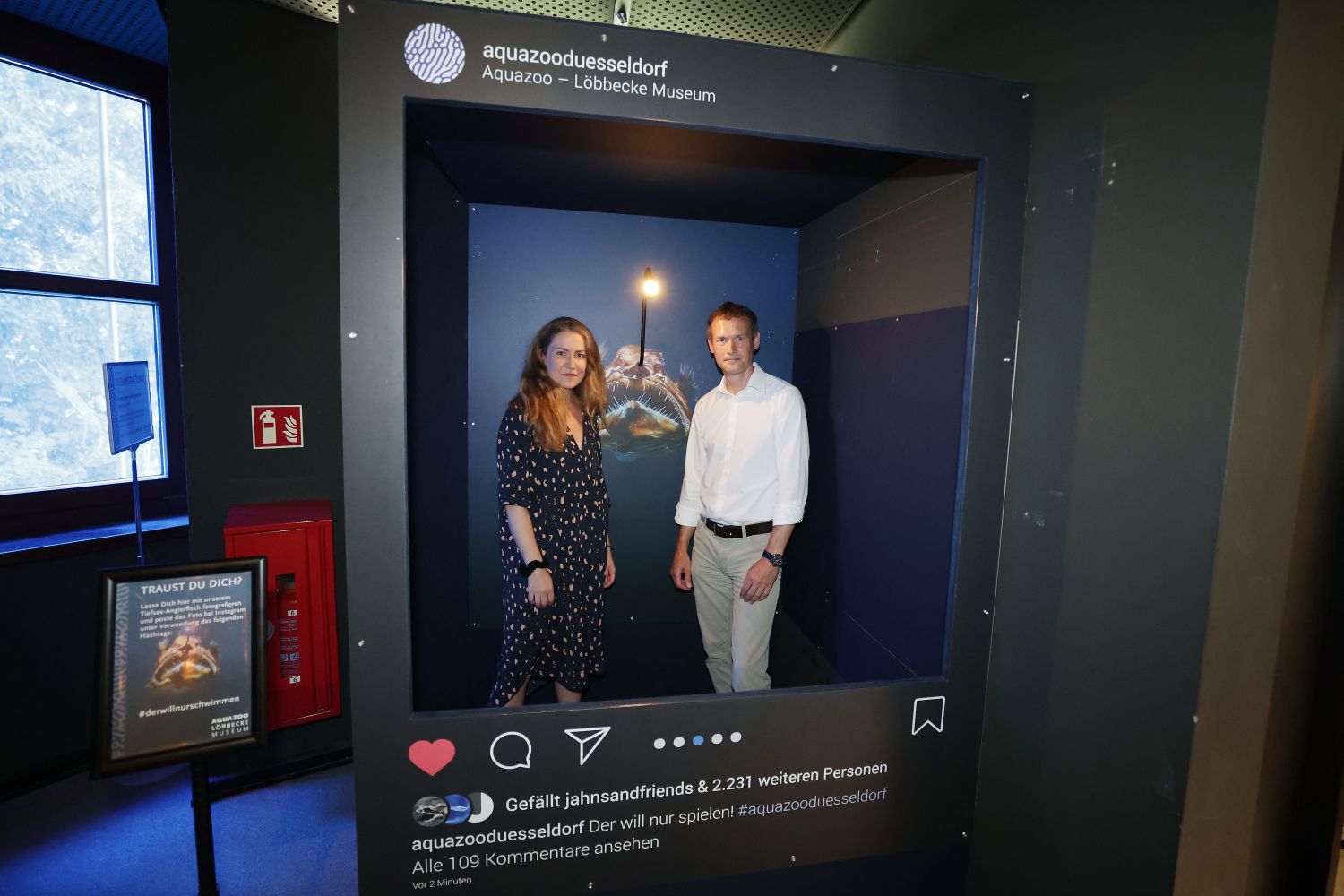 Düsseldorf: #derwillnurschwimmen - Aquazoo auf Instagramm - Ddorf ...