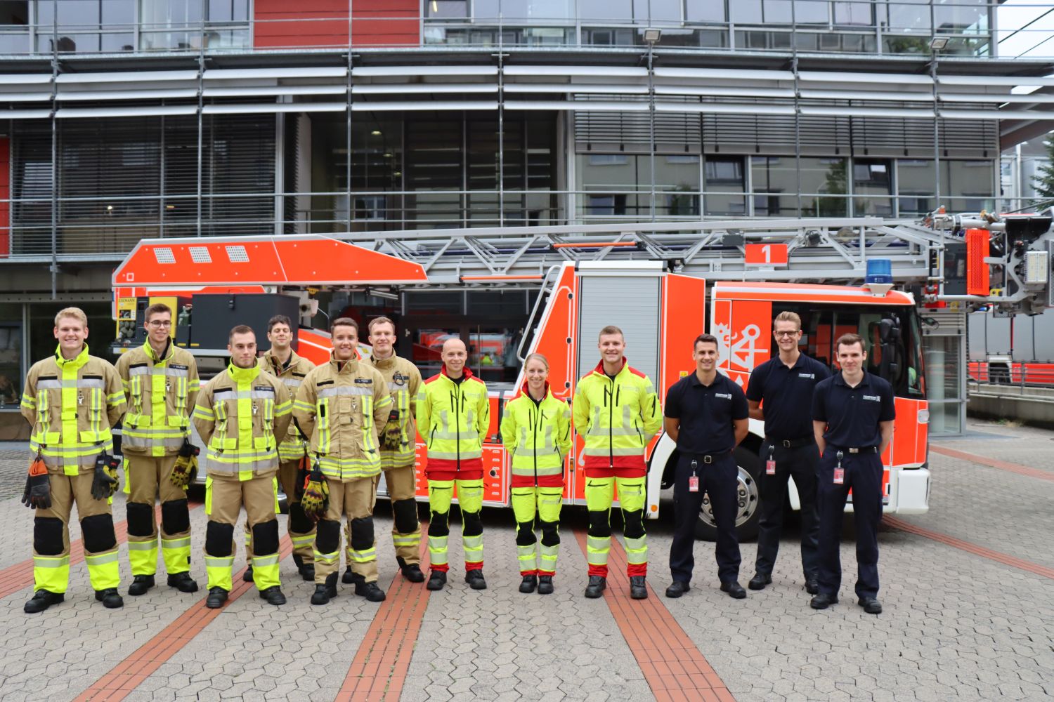 Feuerwehr Düsseldorf überzeugt durch gute Organisation und Leistung ...