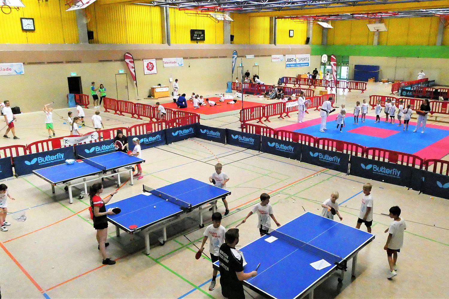 Talentiade Düsseldorf: Junge Bewegungstalente in olympischen Sportarten ...