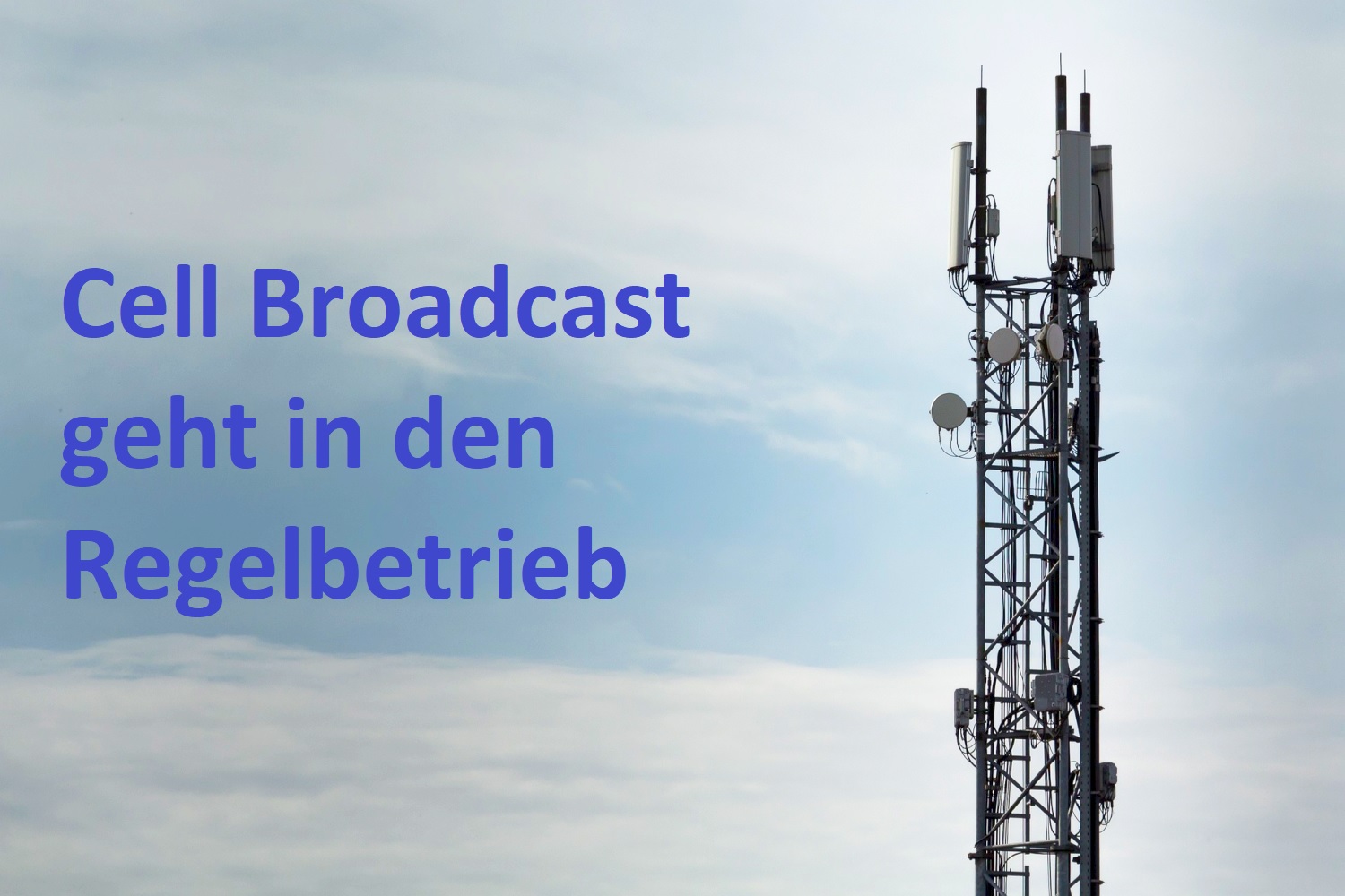 Düsseldorf: Warnung über Cell Broadcast wird zum Standard - Ddorf ...