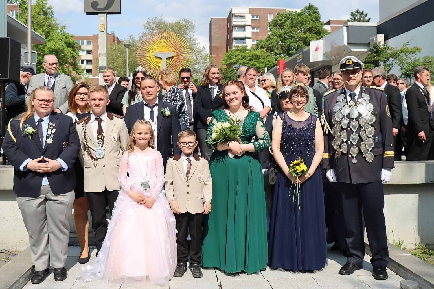 Düsseldorf: Strahlende Majestäten bei den Schützen in Garath - Ddorf ...