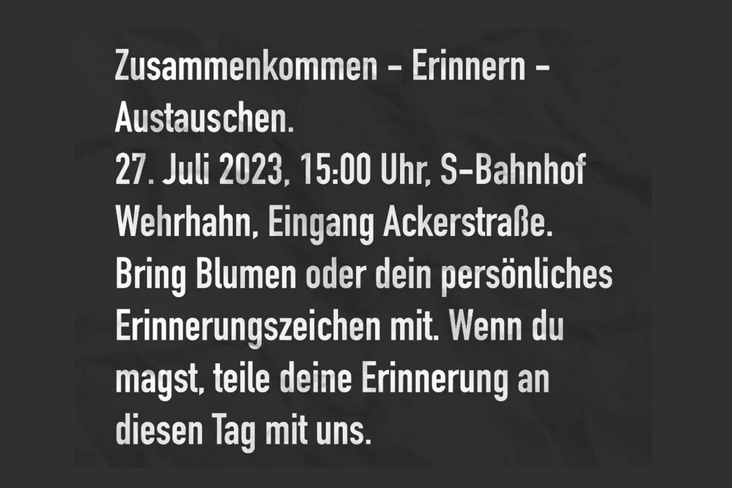Düsseldorf: 23 Jahre danach – Gedenken an den Wehrhahn-Anschlag vom 27 ...