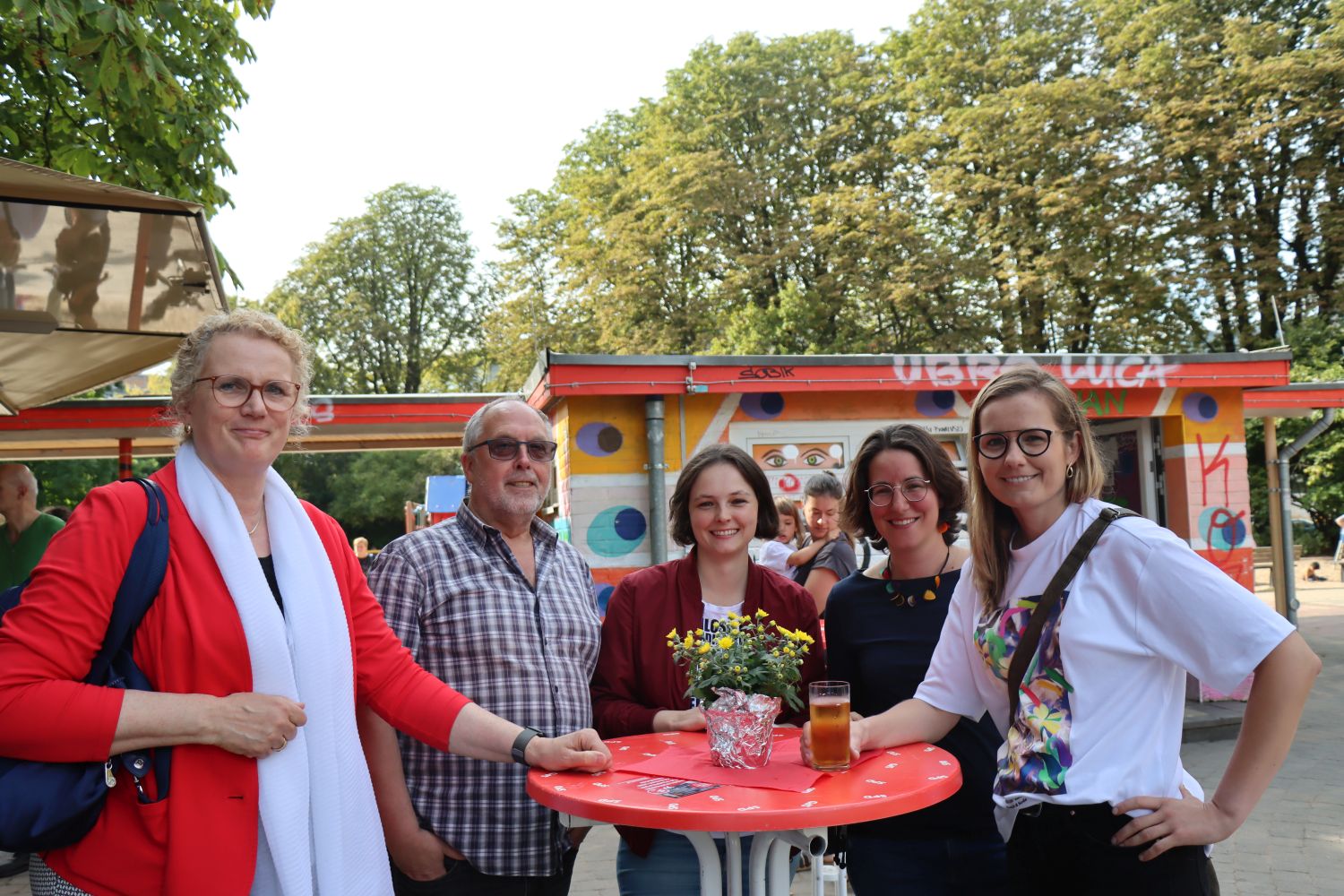 Düsseldorf: Sommerfest der SPD auf dem Frankenplatz - Ddorf-Aktuell ...