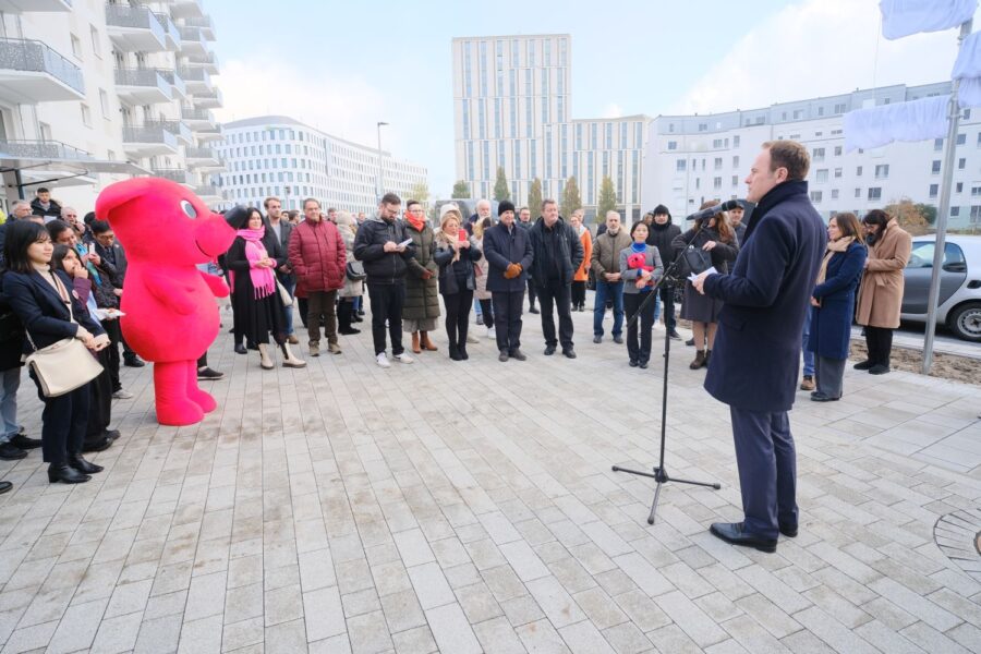 Neue Straßen am Grand Central stehen symbolisch für die Düsseldorfer ...