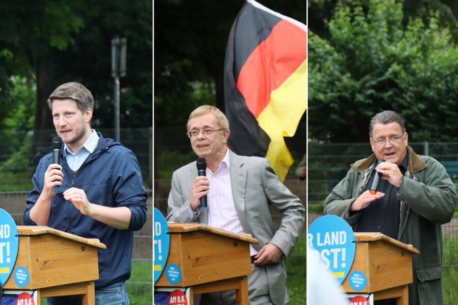 Düsseldorf: „Grosse“ AfD-Kundgebung hat nur 150 Teilnehmende ...