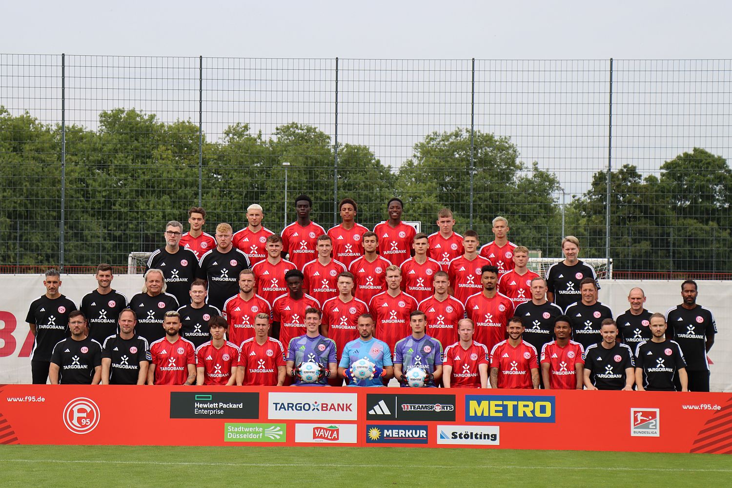 Fortuna Düsseldorf stellt das Team für die Saison 2024/2025 vor - Ddorf ...