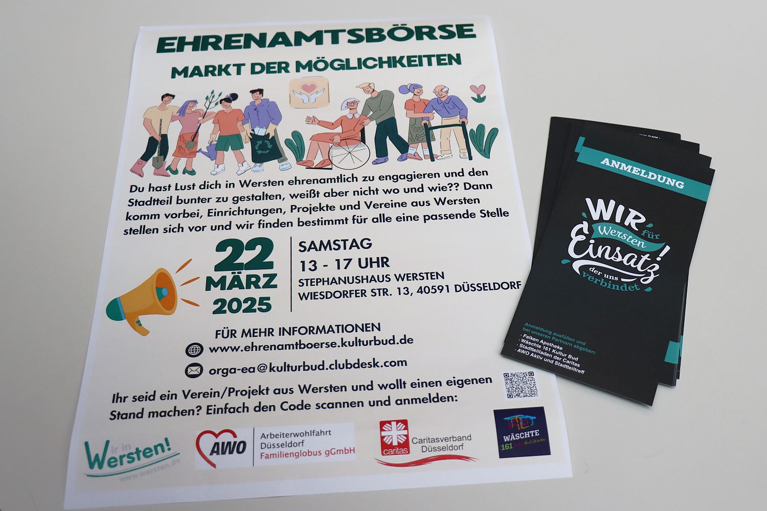 Düsseldorf Wersten: Beim Markt der Möglichkeiten kann jeder ein ...