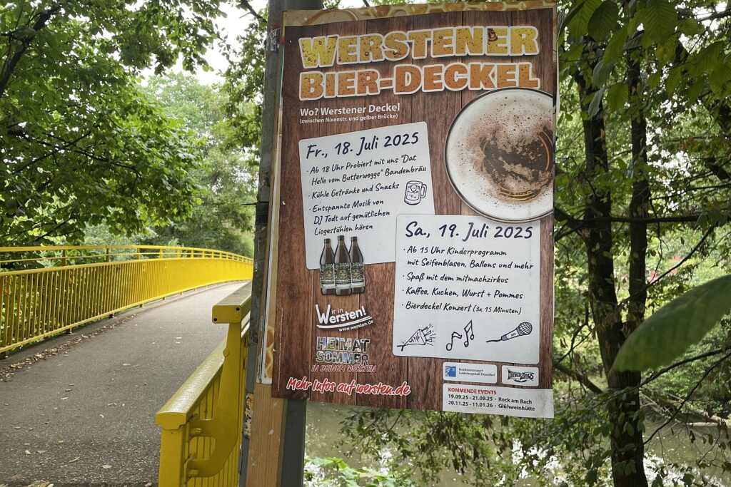 Düsseldorf: Heimatsommer 2025 in Wersten startet mit dem „Bier-Deckel ...
