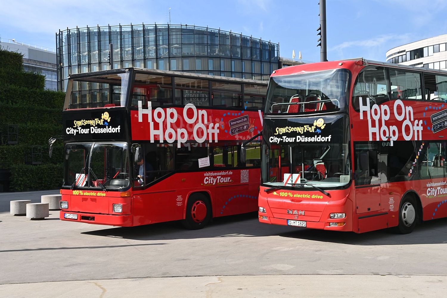 Düsseldorf: Stadtrundfahren ab sofort mit elektrischen Hop On Hop Off ...