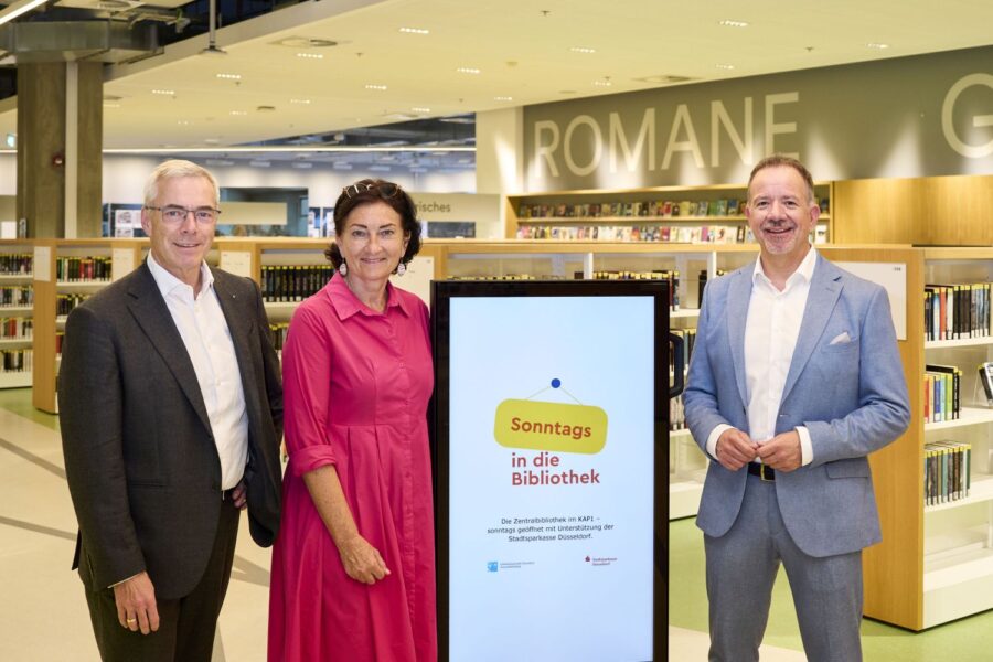Düsseldorf: Zentralbibliothek und ab Oktober fünf Stadtteilbüchereien ...